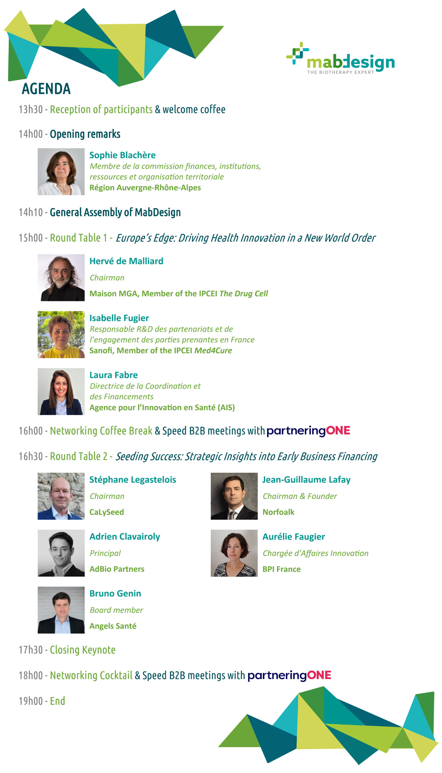 MabDesign Partnering Day - MabDesign